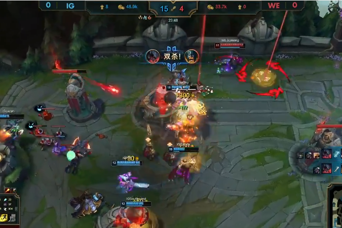 LPL春季赛：IG险胜WE DMO零封RNG季后赛形势扑朔迷离_奥恩