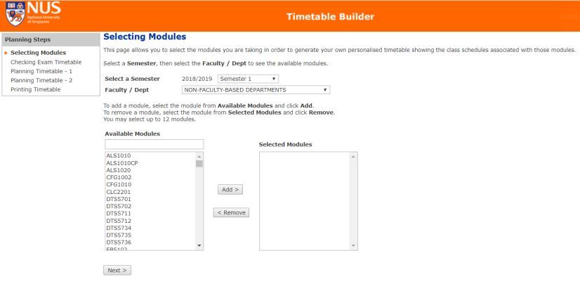 NUSMods | 我们是官方排课平台啦！_review