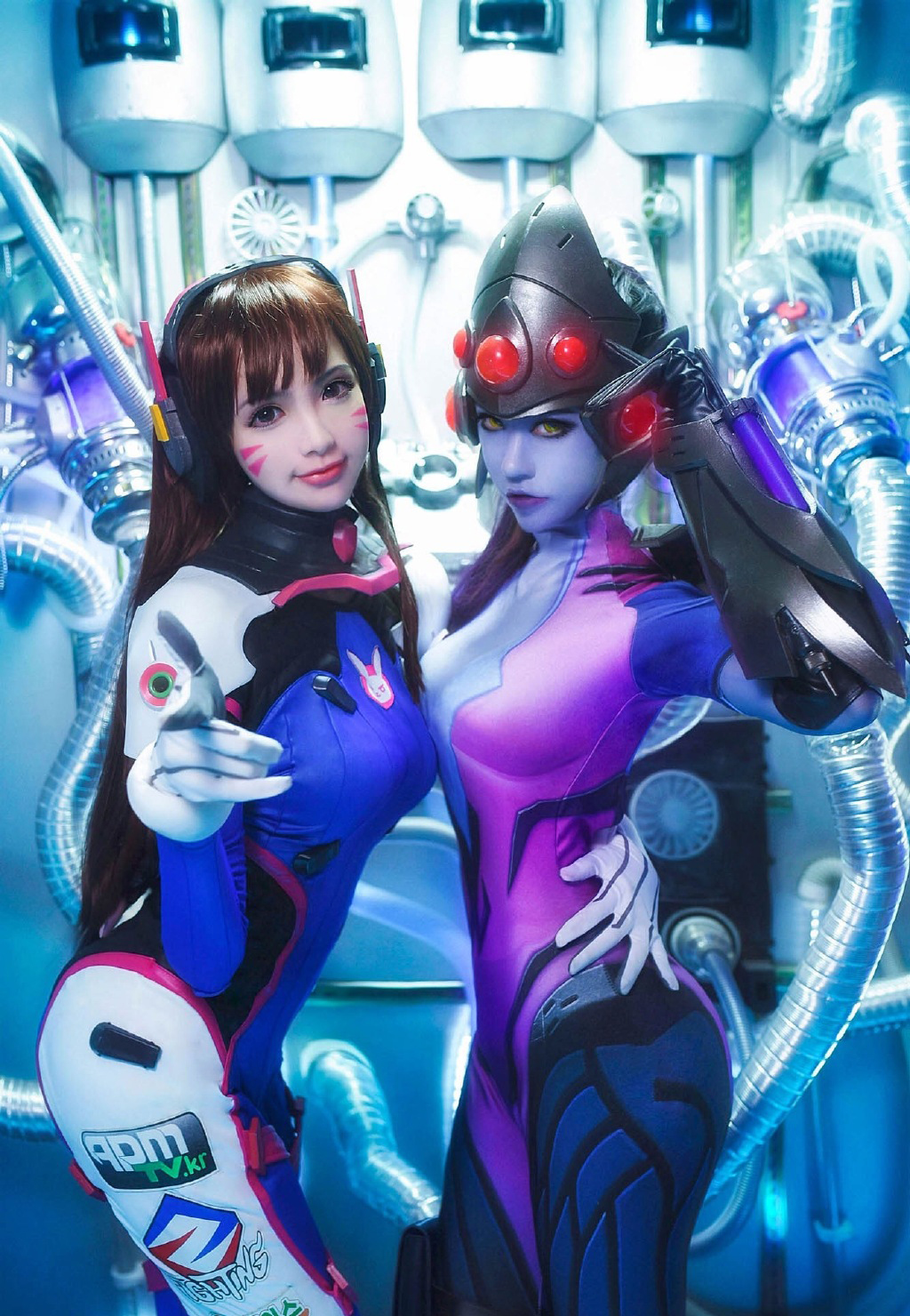 游戏美女dva cos守望先锋_图片