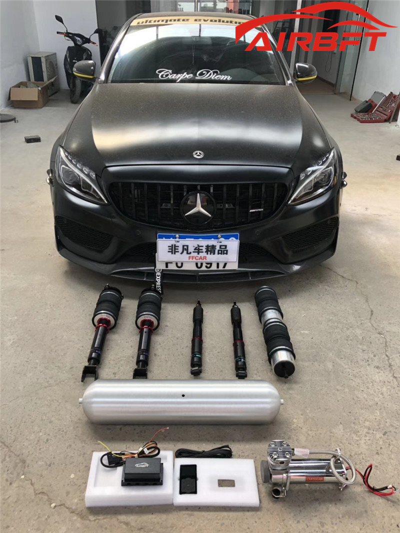 奔驰W205改装气动避震低姿态案例 品牌推荐_搜狐汽车_搜狐网