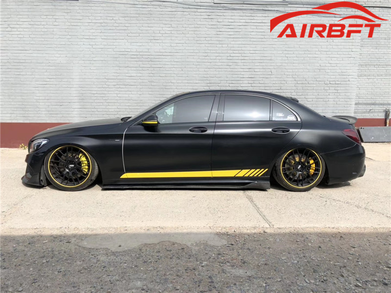 奔驰W205改装气动避震低姿态案例 品牌推荐_搜狐汽车_搜狐网