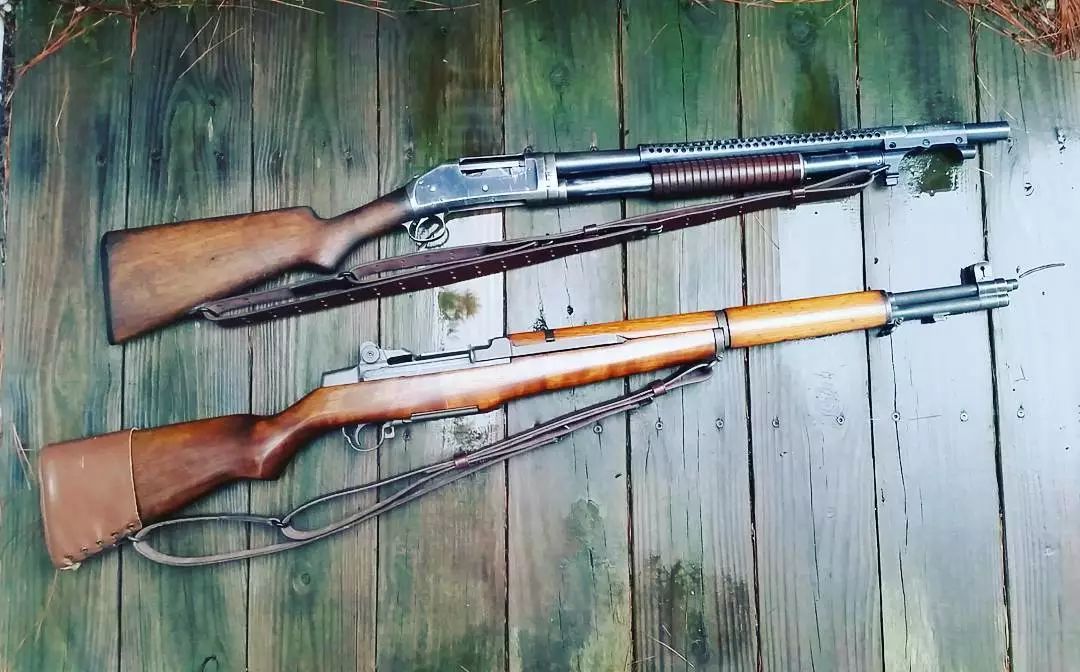 【old school】温彻斯特 M1897 M1912霰弹枪图集-搜狐大视野-搜狐新闻