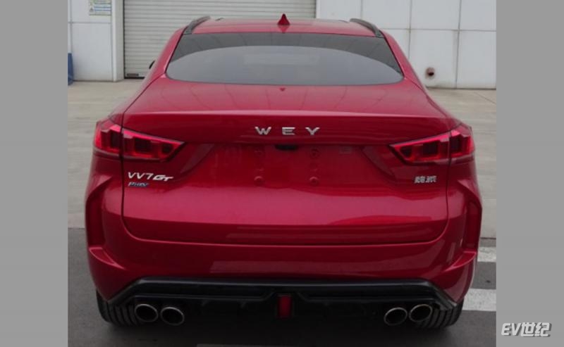 长城WEY VV7GT插电混动版车型曝光 搭载与P8相同的动力系统_搜狐汽车_搜狐网