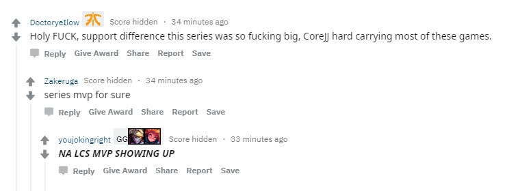 [Reddit] iG负TL：大师兄BO5百分百胜率延续了_系列赛