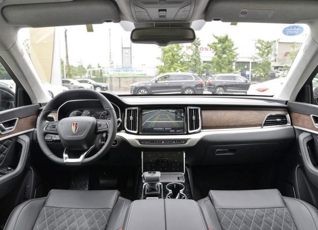 红旗HS7实车亮相，颜值很高尺寸超宝马X5，起步337马力，能火吗？_搜狐汽车_搜狐网