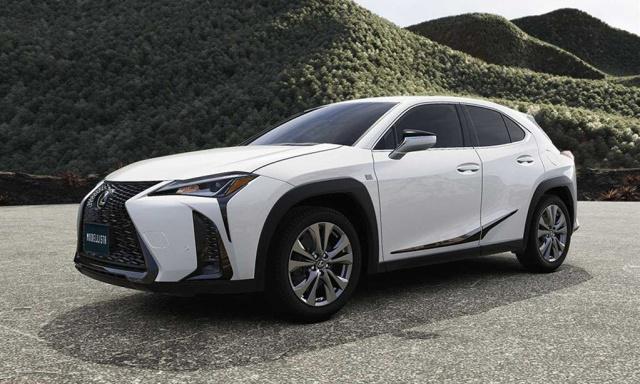 采用贯穿式后尾灯的雷克萨斯ux260h_搜狐汽车_搜狐网