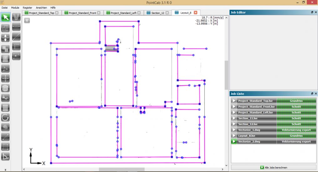 德国PointCab软件——点云极速矢量化神器_三维