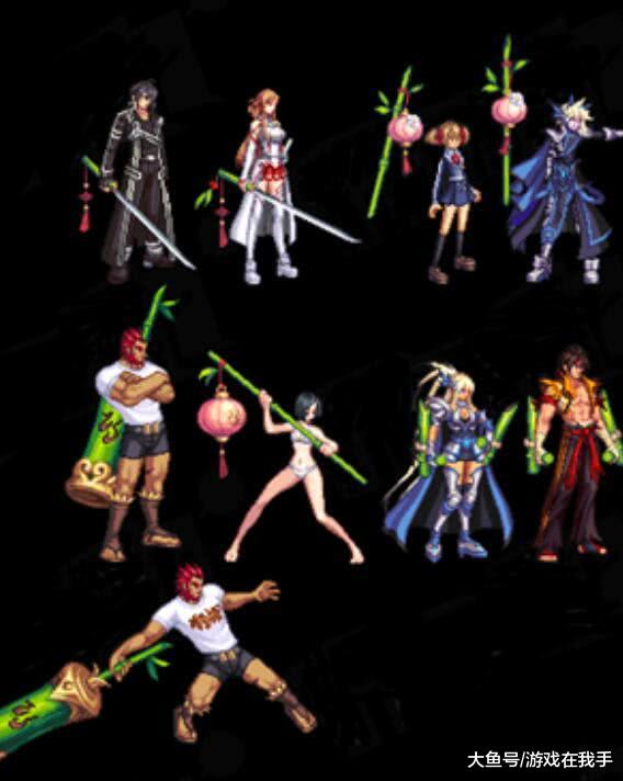 dnf11周年庆的武器装扮，奶妈拿灯笼，暗夜是最后赢家！_勇士