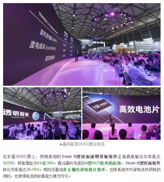 从SNEC展会看N型Topcon的春天开始来临！_组件