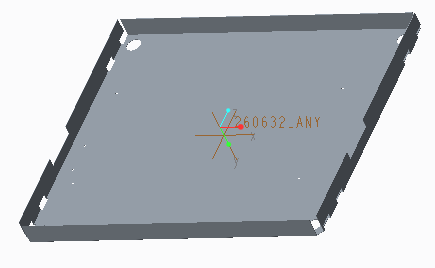 [creo]stp格式导入creo文件转化钣金案例_产品
