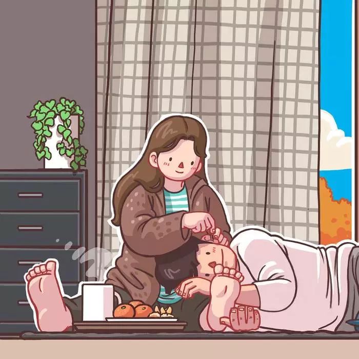【插画师作品】第168期：韩国插画师 이규영 gyung_studio 的超甜情侣日常_四川