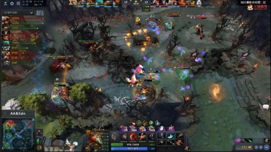 Dota2震中杯Major：RNG中期节奏断档惨遭淘汰 A队让一追二晋级_马中路
