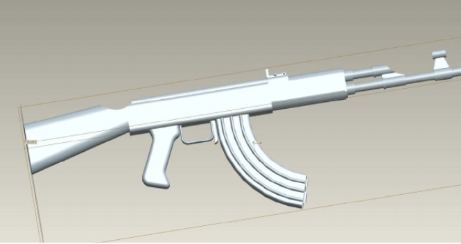 用UG画AK47刺刀PROE建模造型详细步骤有草图_资料软件