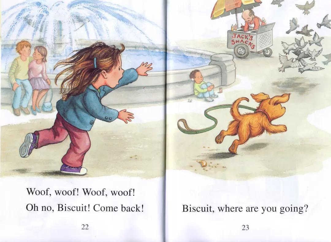 绘本共读丨城市奇妙之旅《Biscuit Visits the Big City》_Woof