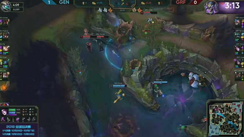 LCK：CuVee化身海贼王，GEN以下克上力斩GRF！_格里芬