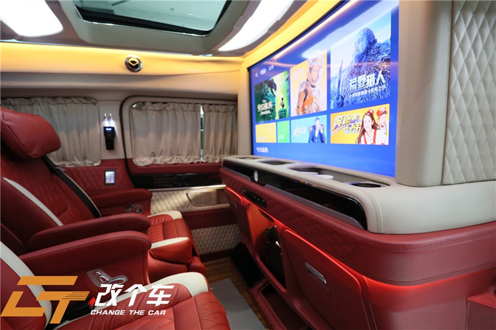 改个车：奔驰V260豪华内饰改装，你要的案例上线了！_搜狐汽车_搜狐网