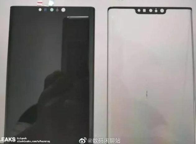 MATE30PRO前面板曝光，依旧大刘海，三星新NOTE 10售价死磕华为_市场