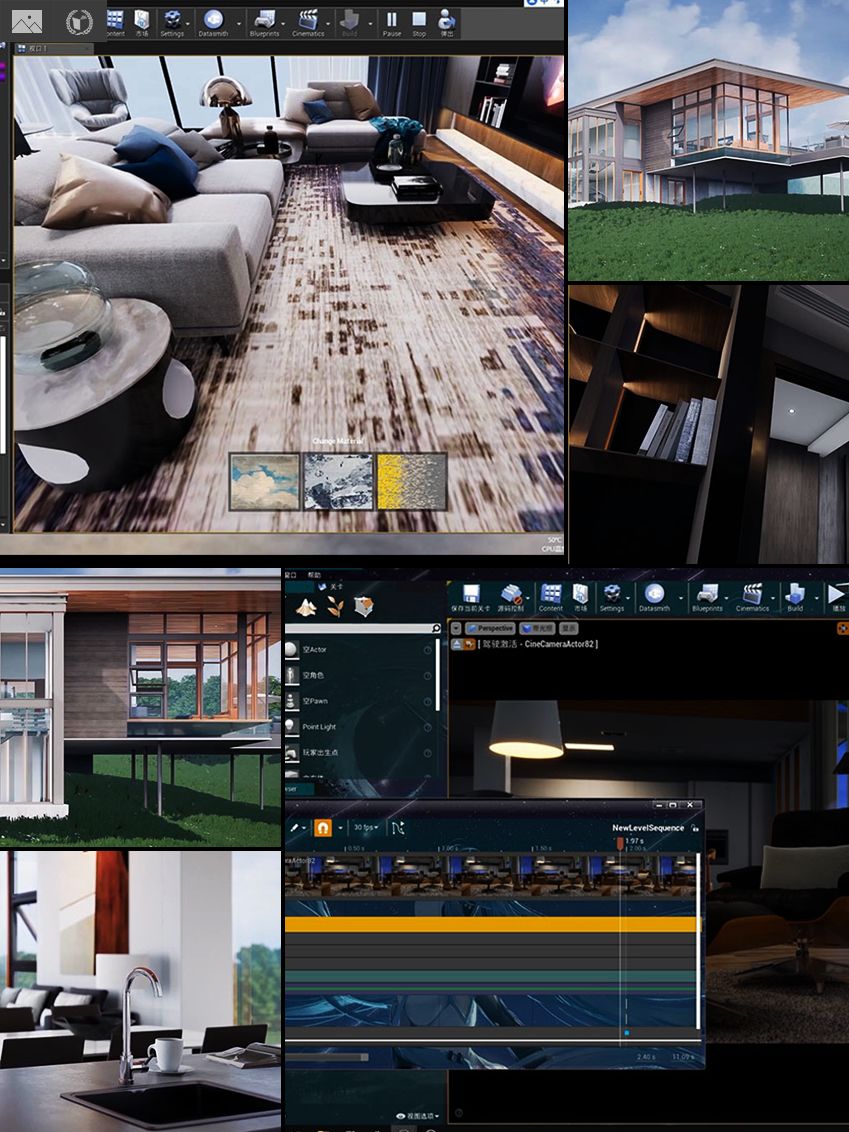 【新教学上架】灯光、材质、案例 | UE4室内外建筑表现全流程教学-搜狐大视野-搜狐新闻