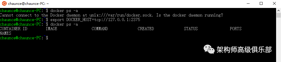 在Linux的Windows子系统上(WSL)使用Docker（Ubuntu）_进程