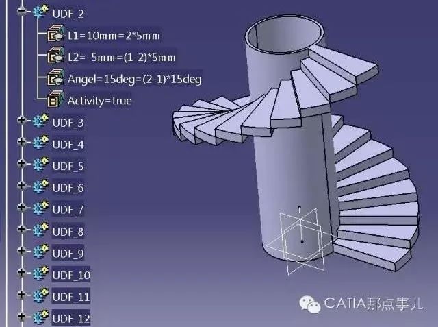 这些牛逼的操作，用CATIA知识工程阵列就能实现_参数