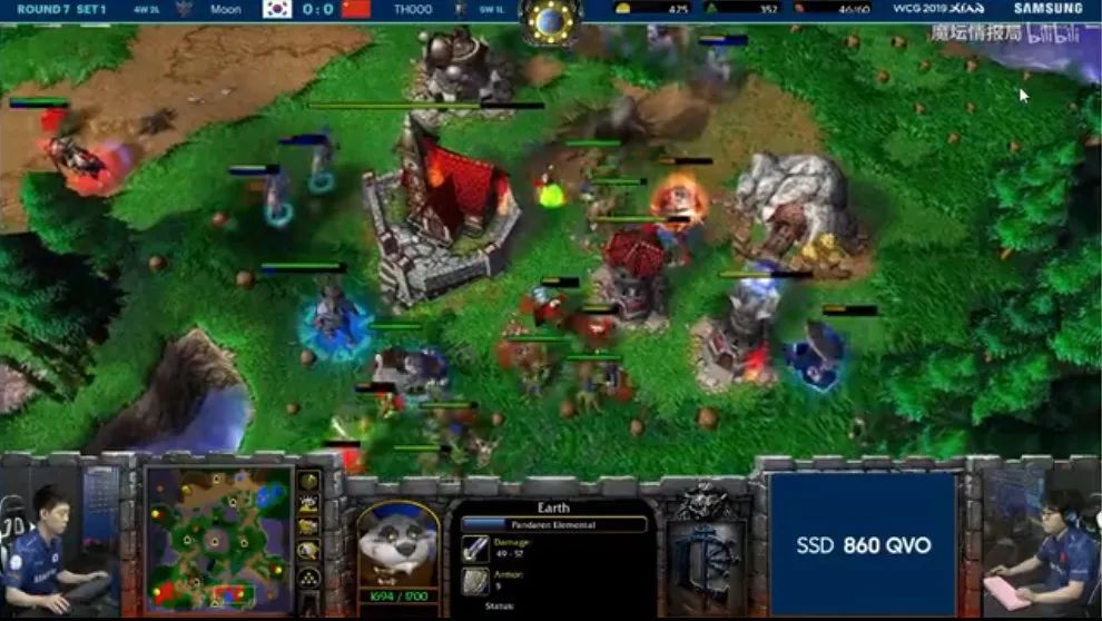 WAR3一周汇：黄金月赛打响 木蛋大战现场催泪 Infi十年后再次夺冠_Moon