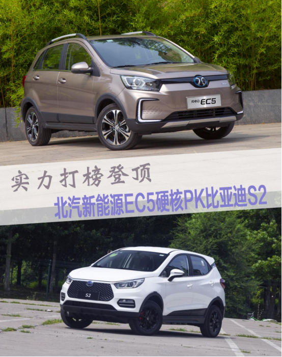 实力打榜登顶！北汽新能源EC5硬核PK比亚迪S2！_搜狐汽车_搜狐网