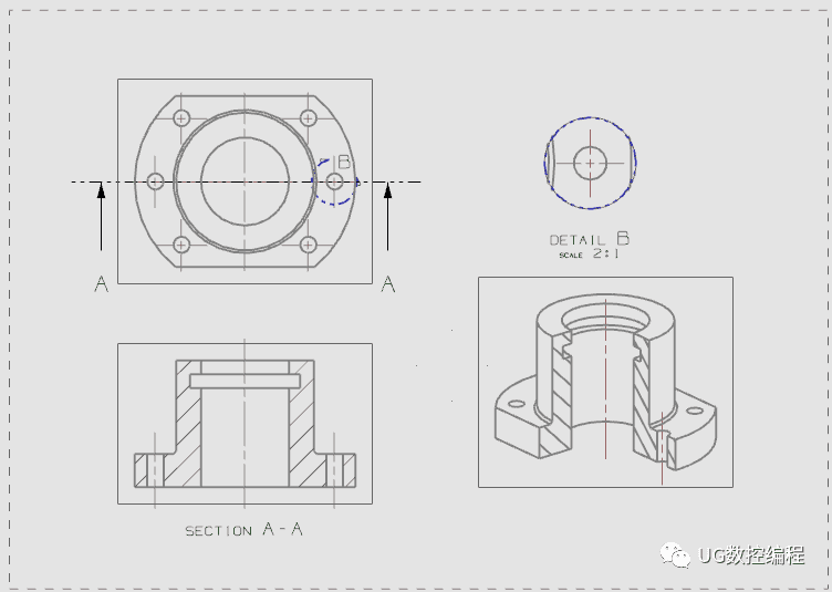 UG NX10工程图中添加PMI轴测图剖视图的方法-搜狐大视野-搜狐新闻