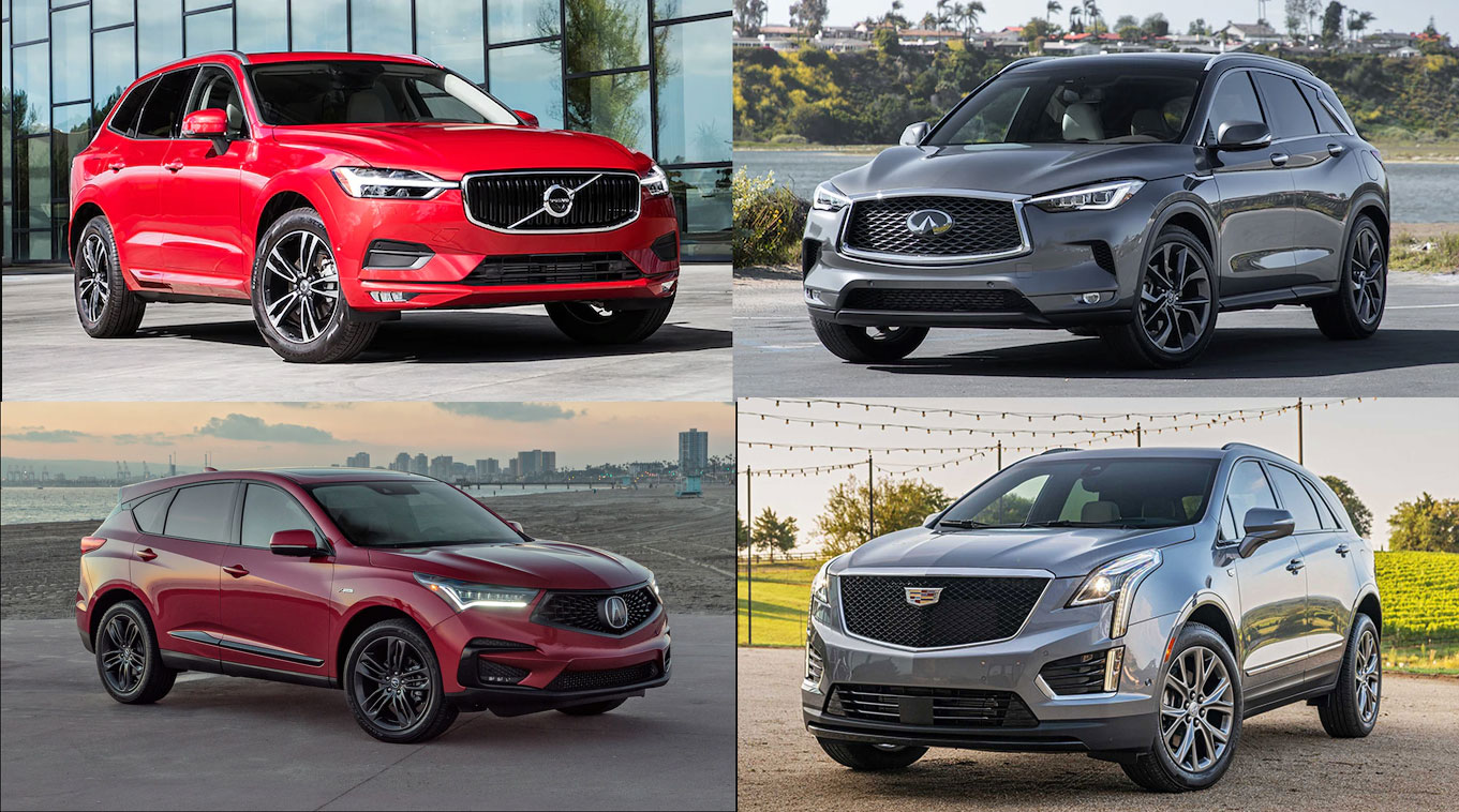 讴歌RDX、英菲尼迪QX50、沃尔沃XC60和XT5，哪款才是二线豪华SUV王者_搜狐汽车_搜狐网