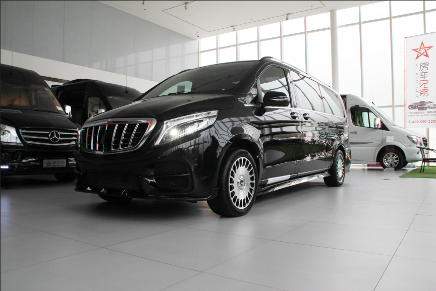 奔驰V260L升级奔驰迈巴赫VS680 米色内饰 满天星灯饰 现车到店_搜狐汽车_搜狐网