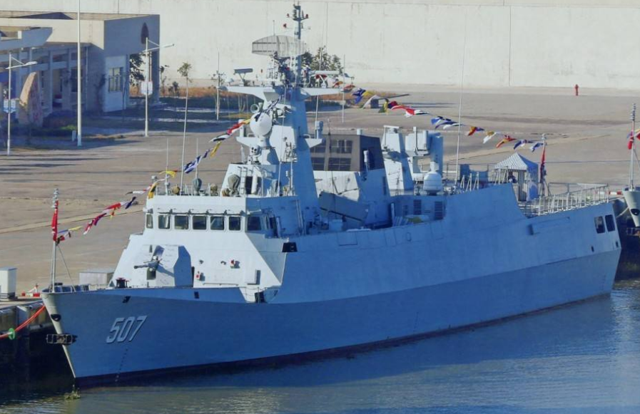 056A护卫舰现身，反潜作战能力十分突出，未来将建造到70艘_中国海