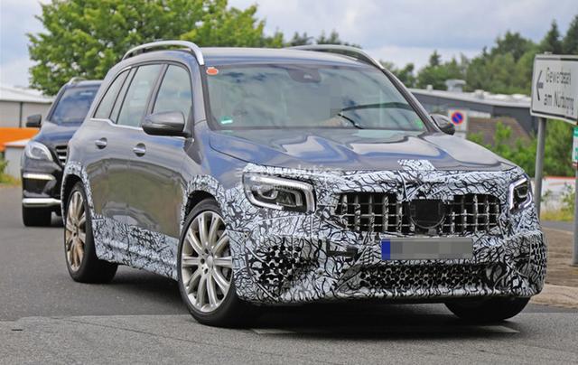 奔驰新车GLB谍照抢先看 外观霸气 和奥迪Q3和宝马x1难分高下_搜狐汽车_搜狐网