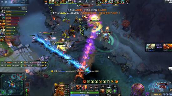 Ti9：《DOTA2》A组第7轮Chaos平TNC 全场最长单局-搜狐大视野-搜狐新闻