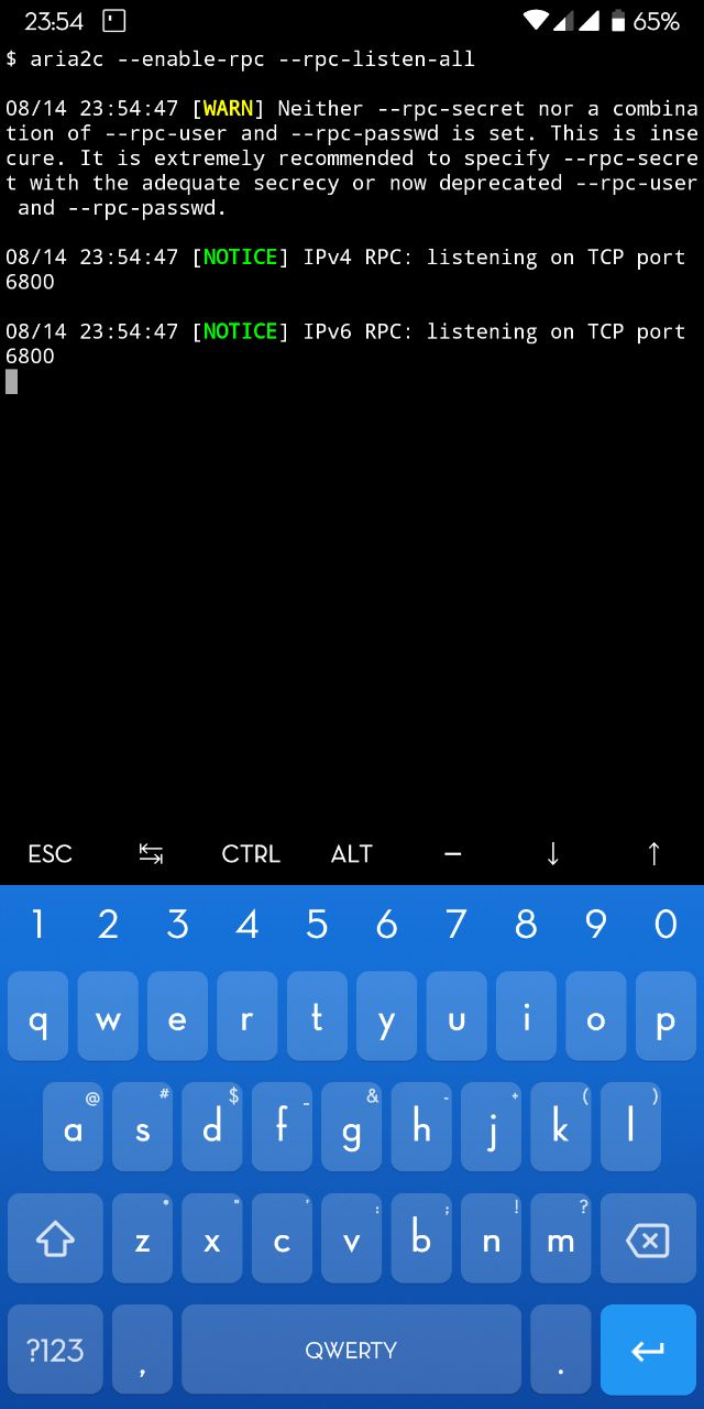 能远程传文件又能 Aria2 下载，Android 上的命令行工具箱：Termux_手机