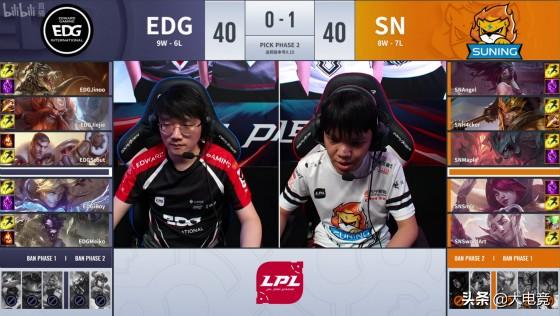 LOL-LPL：季后赛Jinoo状态爆表！EDG让一追三3-1击败SN晋级六强_阿卡丽