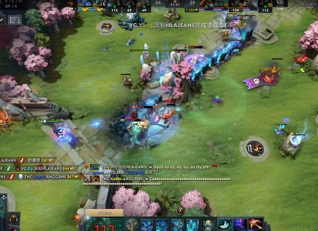 TI9淘汰赛胜者组战报：VG惊险让一追二力克TNC_沙王