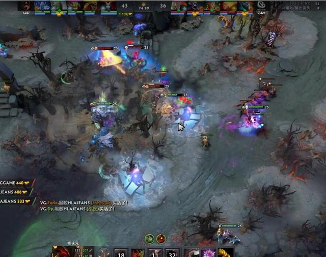 TI9淘汰赛胜者组战报：VG惊险让一追二力克TNC_沙王