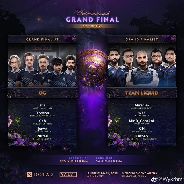 TI9总决赛前瞻 一穿七还是两连冠？_Liquid