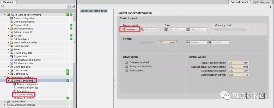 S7-1500连接 V90 PN 实现运动控制_博途