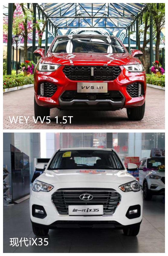 WEY VV5对比现代iX35，自主精品PK合资小生，年轻人选谁？_搜狐汽车_搜狐网