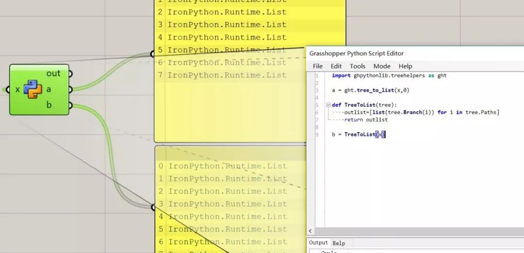 【GhPython】如何用GhPython实现树形数据的Mass Addition_tree