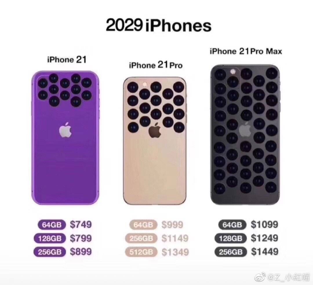 笑喷！新iPhone的摄像头被玩坏了_网友