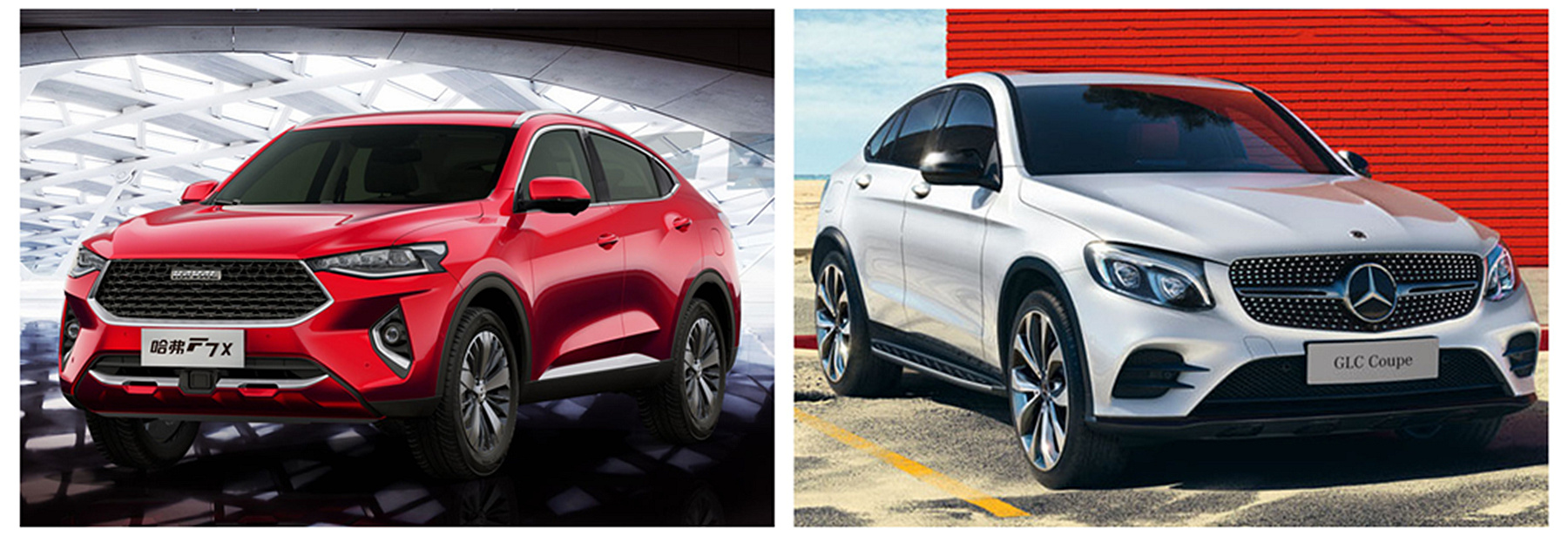 中德轿跑SUV标杆“约会” 哈弗F7x对比奔驰GLC Coupe_搜狐汽车_搜狐网