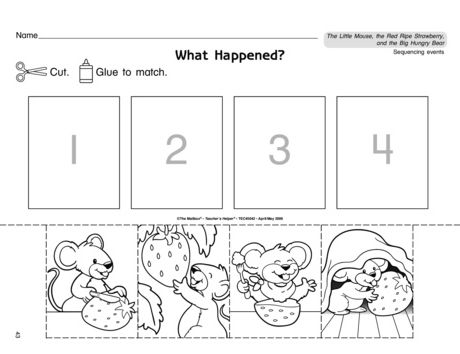 【玩绘本】The Little Mouse,The Red Ripe Strawberry，... 谁要吃草莓？_Bear