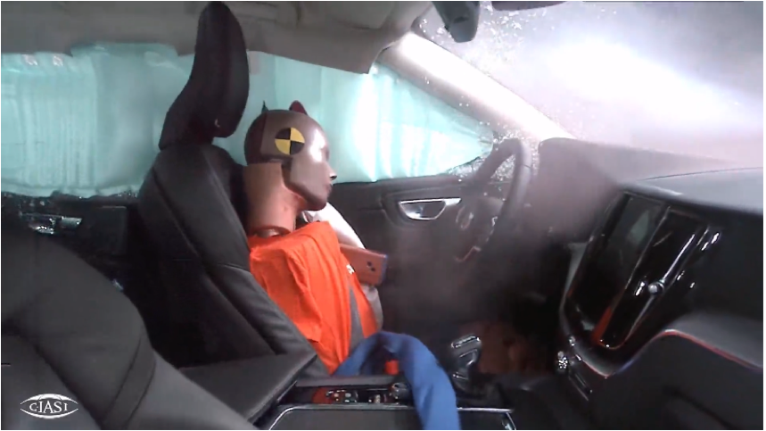 沃尔沃XC60 C-IASI碰撞测试，安全指数优秀，低速碰撞维修比高_搜狐汽车_搜狐网