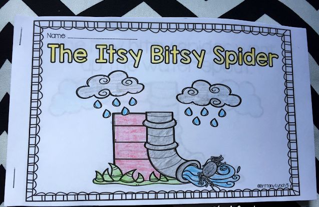 【玩绘本】The Itsy Bitsy Spider_And