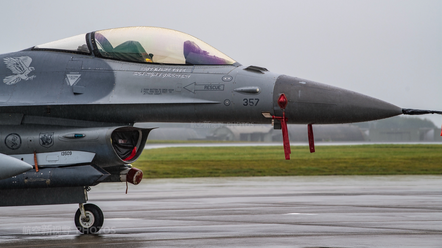 美军F-16CJ“野鼬鼠”战斗机，防空系统的劲敌，我军也有类似战机_图片