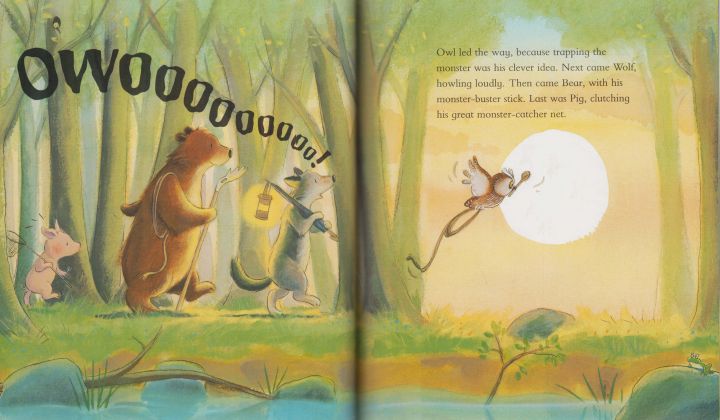 英文有声绘本|《The Great Monster Hunt》为您上演一出小动物们捉妖怪的好戏_And