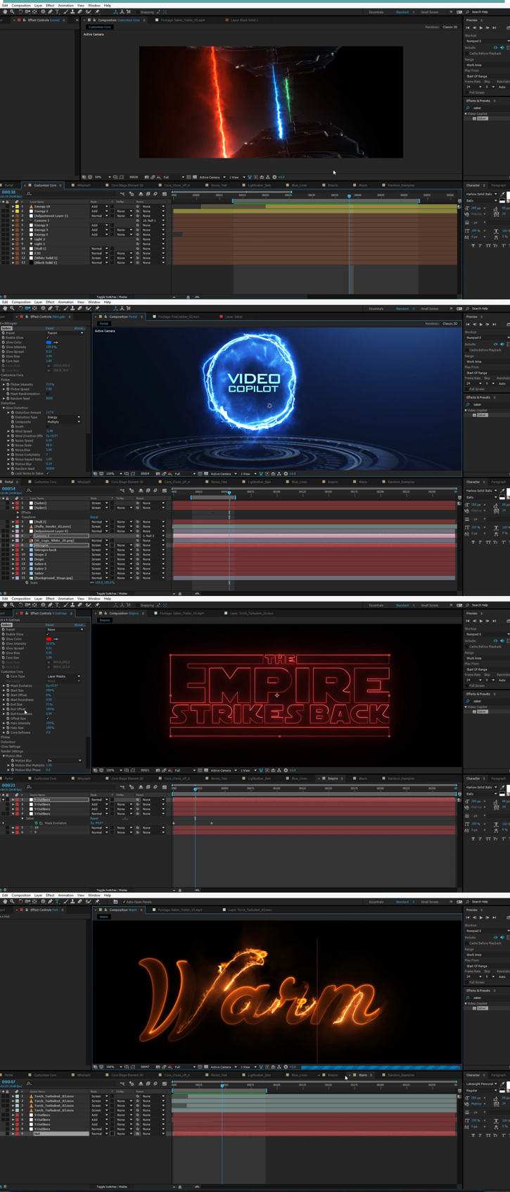【插件】AK大神常用VideoCopilot插件合集一键安装_语言