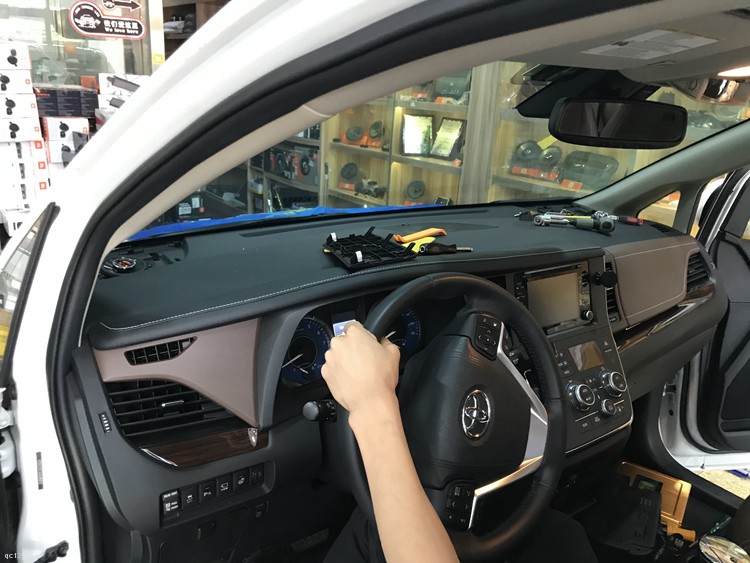 丰田塞纳改装8音度H812S DSP功放音效处理器，给你不一样的好音响！北京车路士_搜狐汽车_搜狐网