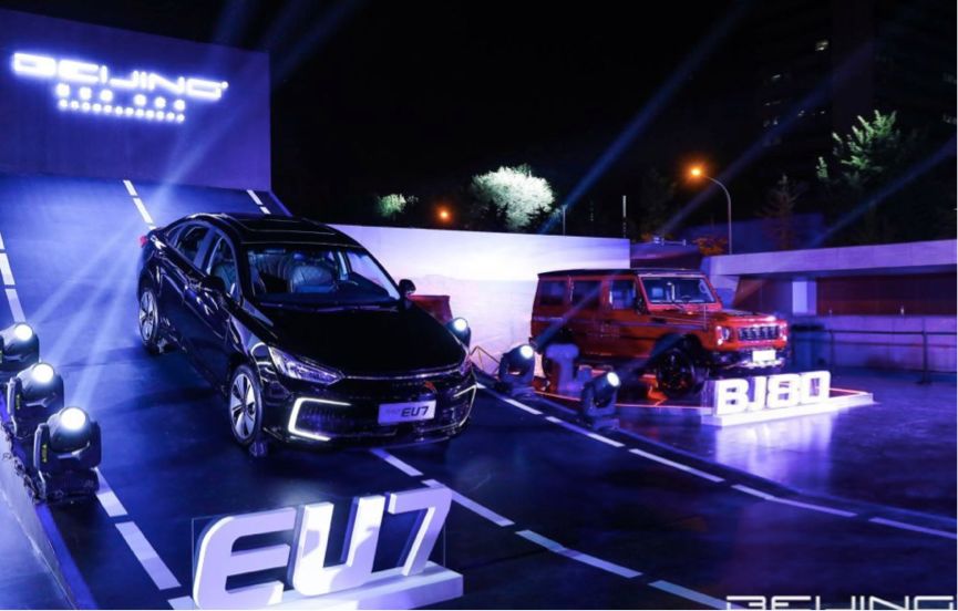 北汽亮出全新品牌，EU7挑大梁，6款以上高端车蓄势待发_搜狐汽车_搜狐网